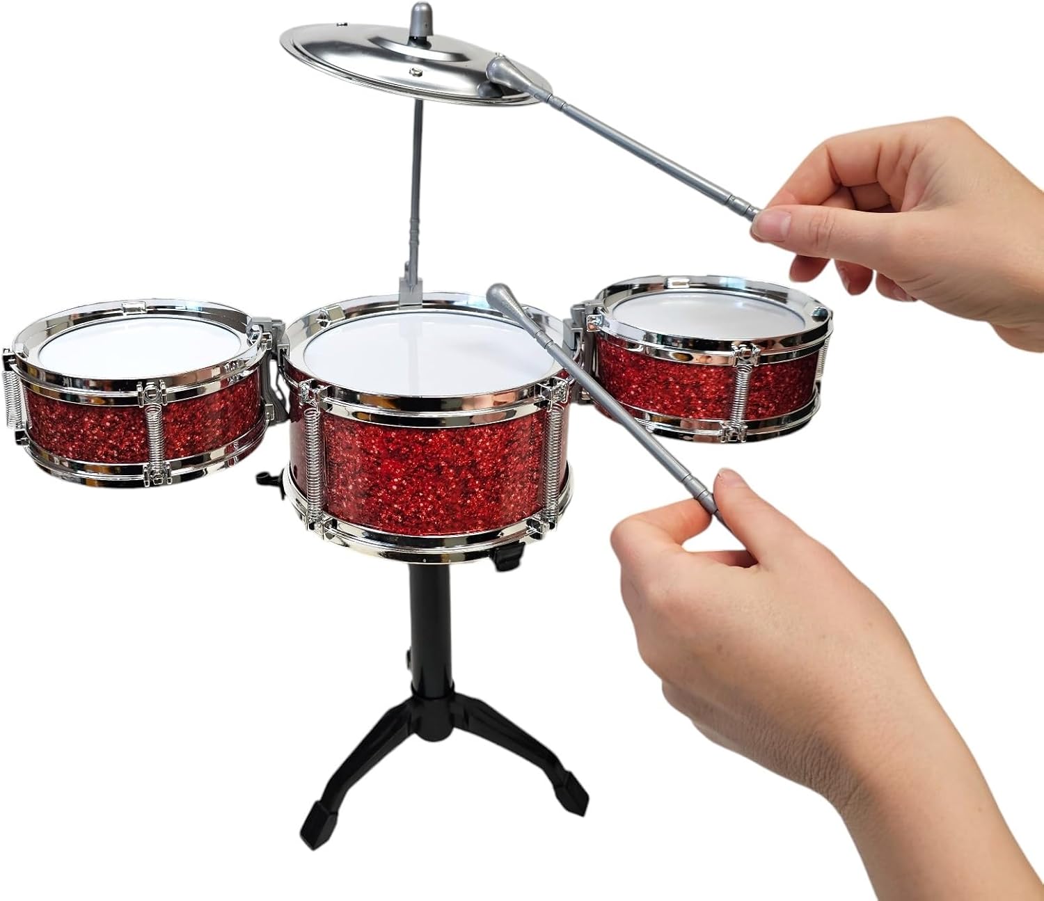 Amazon.com: Desktop Drum Set Fun Music Kit For Making Cool Beats and ...