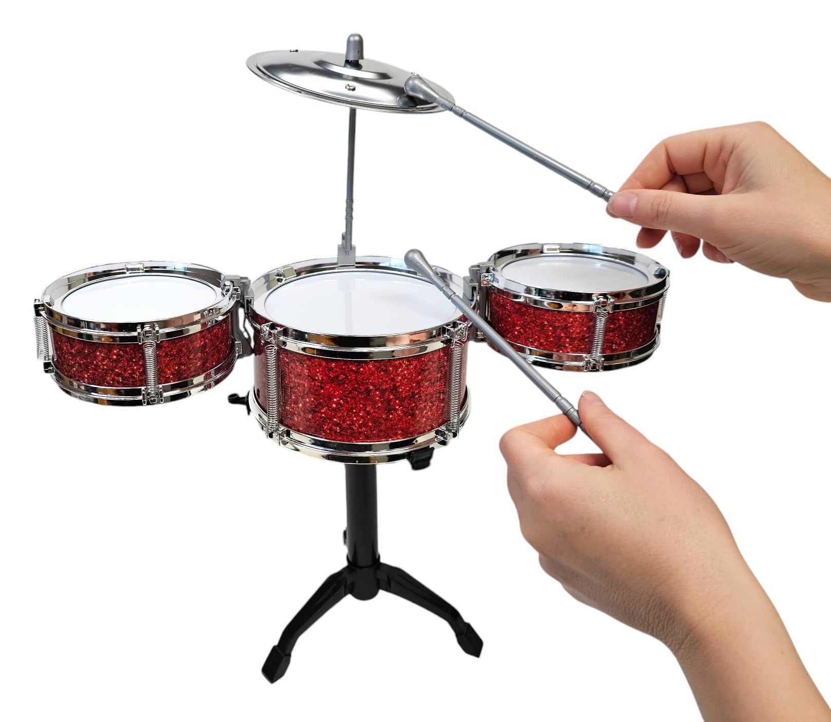 Amazon.com: Desktop Drum Set Fun Music Kit For Making Cool Beats and ...