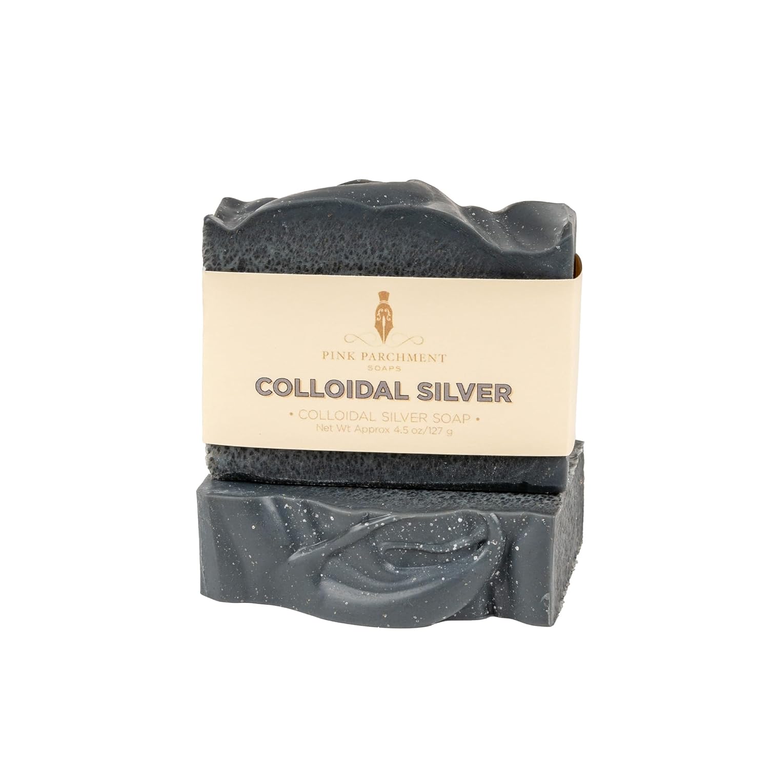 Amazon.com: Pink Parchment Soaps Colloidal Silver Facial Soap with Tea ...