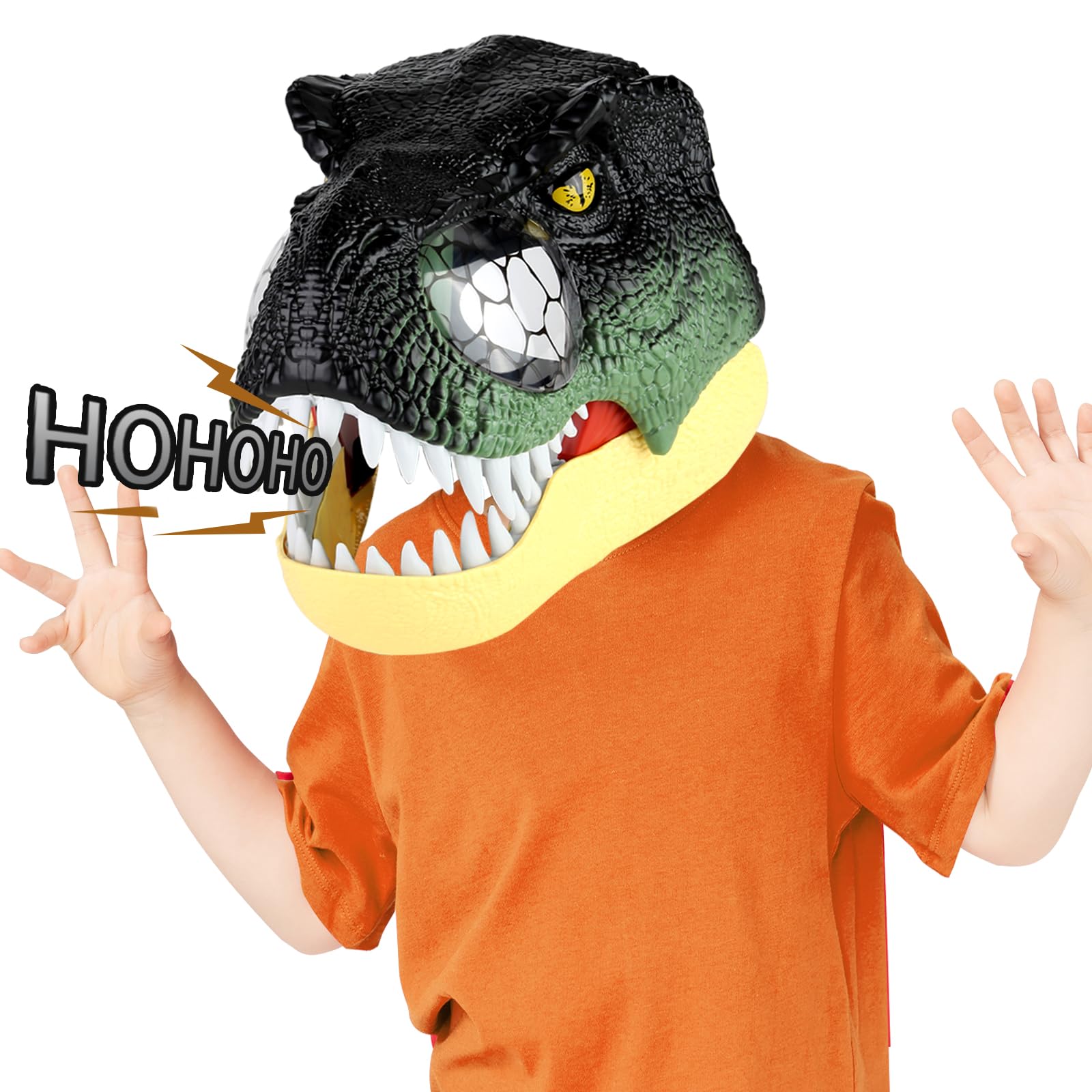 Dinosaur Mask Led Lighted Eyes T Rex Mask With Sounds | Desertcart KSA