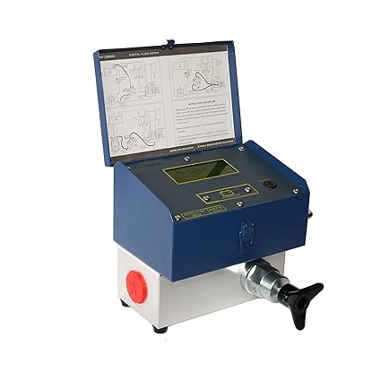 XZT 6000PSI 200 GPM Inline Digital Hydraulic Flow Meter,Hydraulic ...