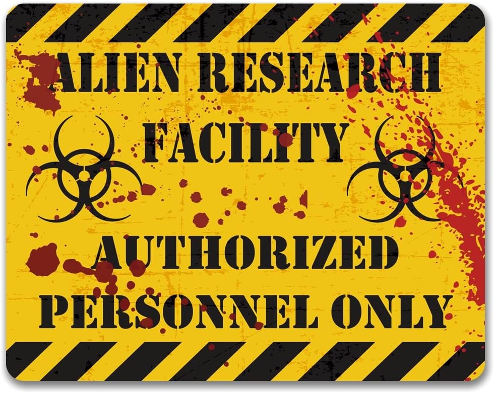 Print Crafted - Alien Research Facility: Authorized Personnel Only ...
