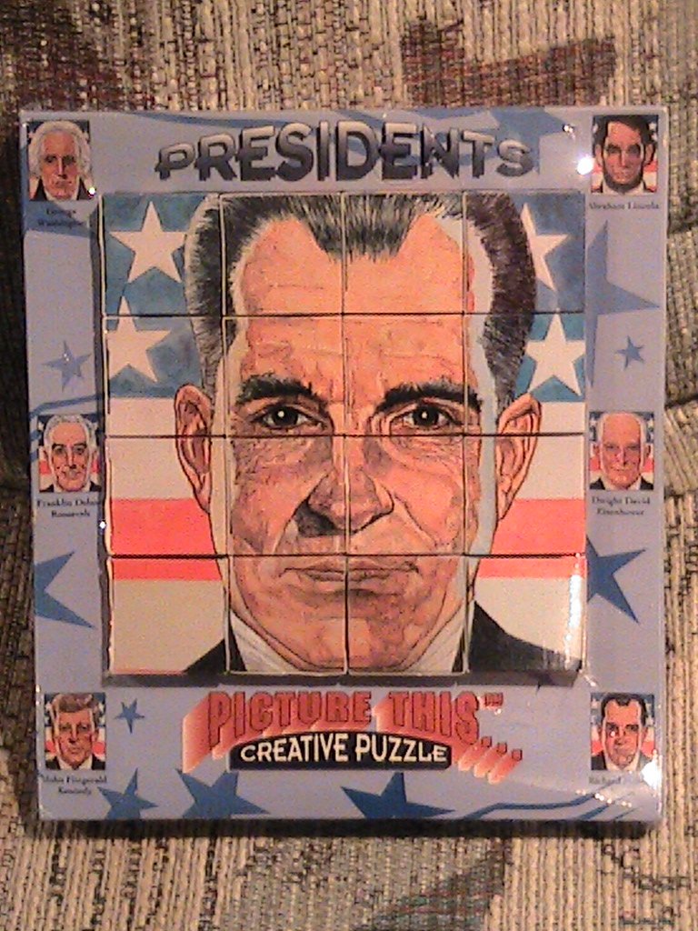 Presidents Creative Puzzle~ Richard Milhous Nixon~ George Washington ...