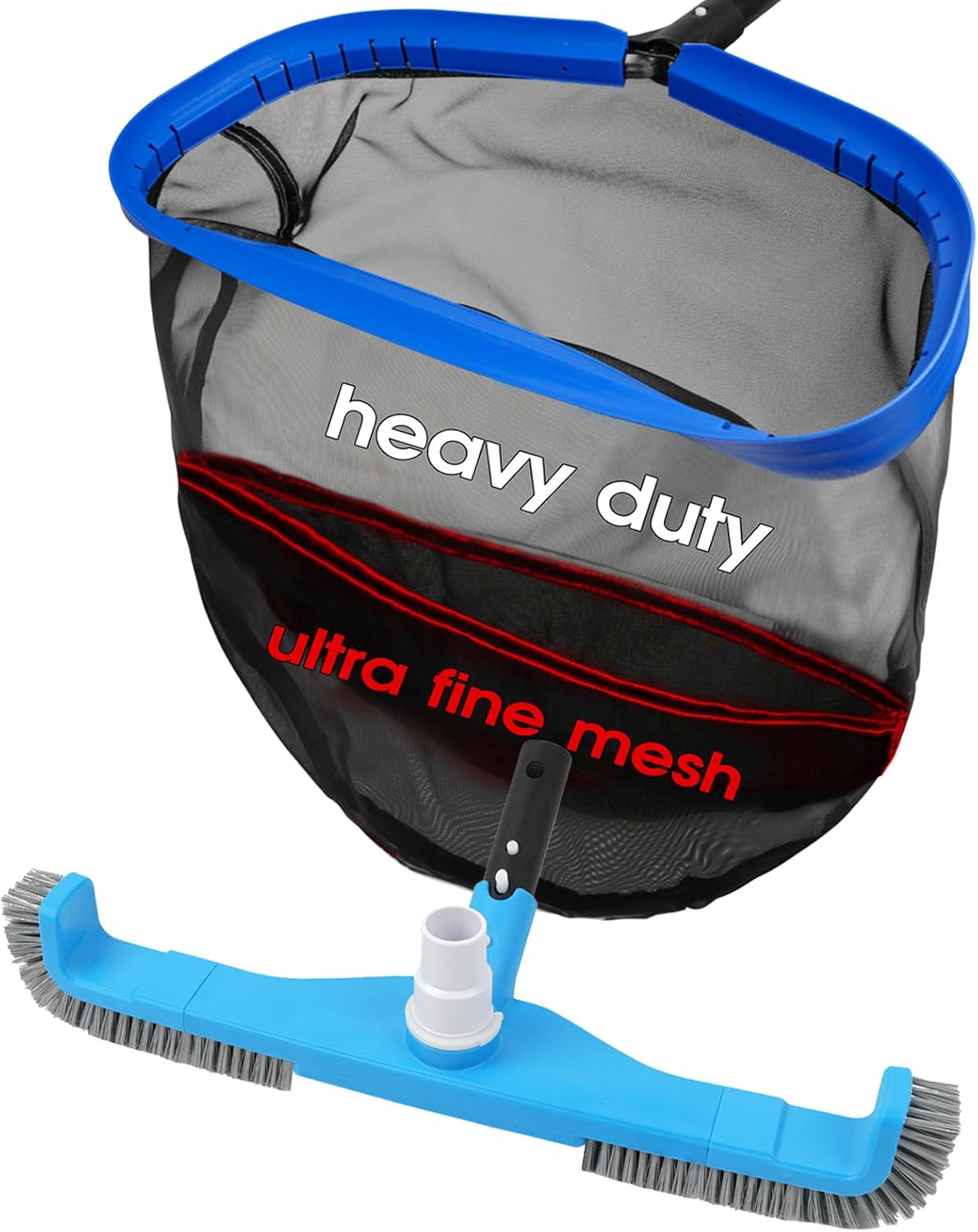 Amazon.com : TidyMister Two-tier Self Repair Pool Net with 20'' 2-in-1 ...