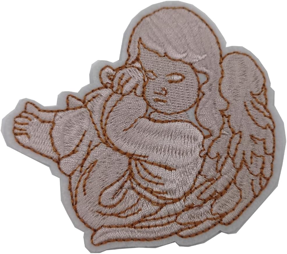 Amazon.com: Wikineon Hug Angel Iron on Patches for Backpacks Iron on ...