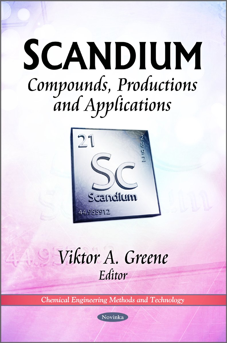 Amazon.com: Scandium: Compounds, Productions and Applications (Chemical ...