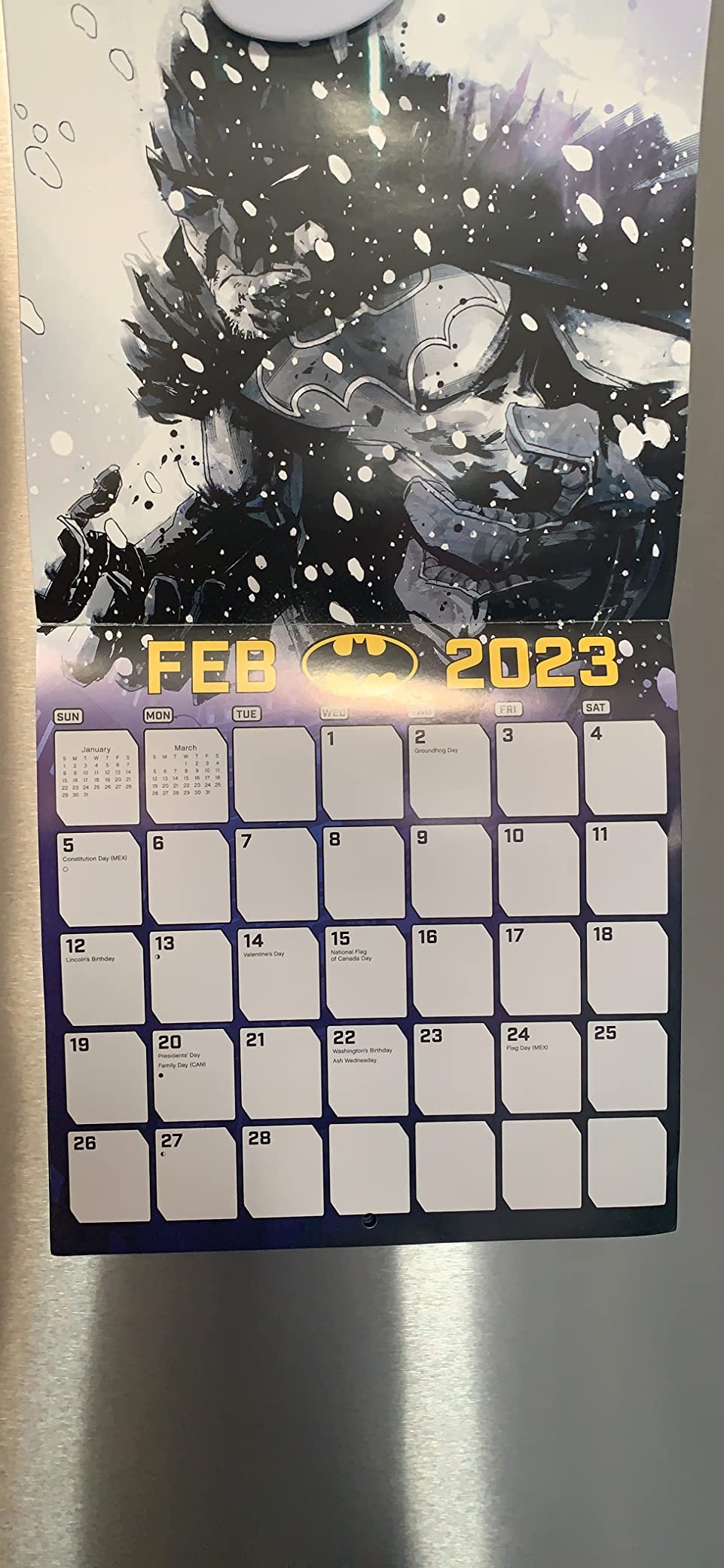 Amazon.com: Batman Calendar 2023 - Deluxe 2023 Batman Mini Calendar ...
