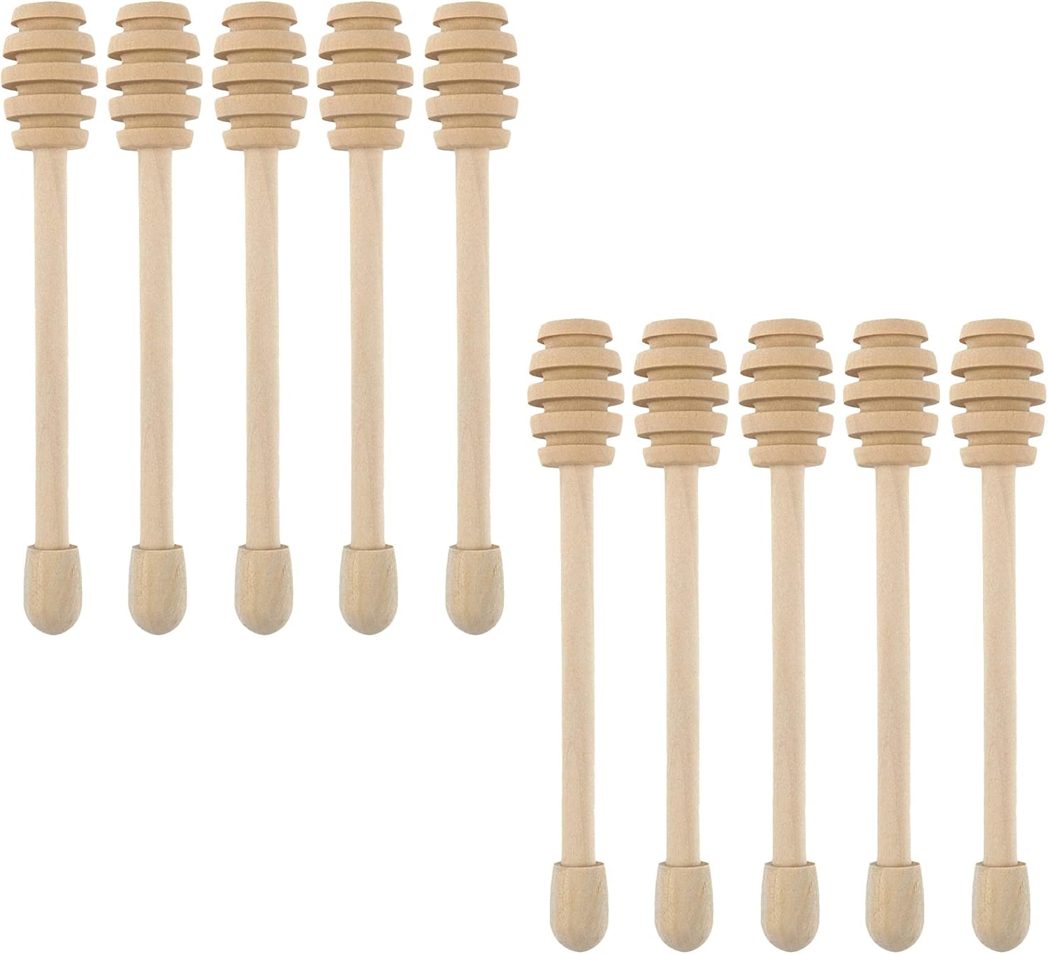 Amazon.com: Oedema Wood Honey Dippers Honey Dipper Sticks 22×140mm ...