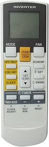 Remote Control for Fujitsu INVERTER AR-RAE1E Air Conditioner: Amazon.co ...