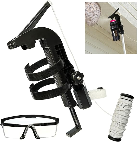 Amazon.com : Spray Can Extension Pole Adapter, Long Range Spray Can ...