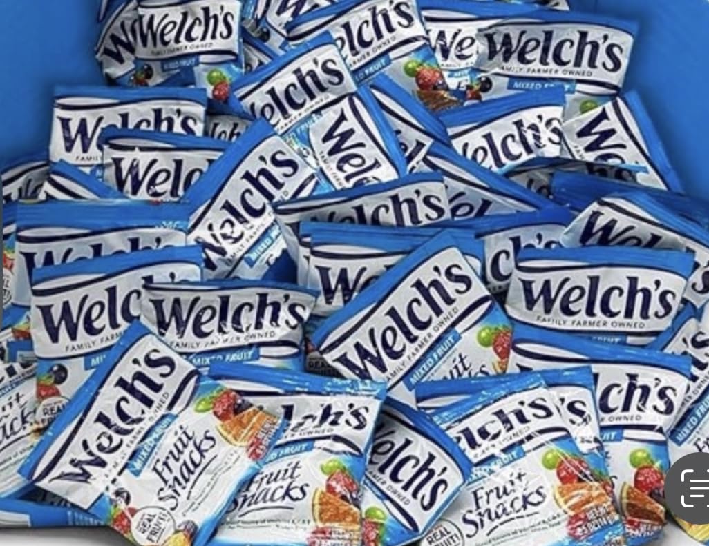 Amazon.com: Welchs Mixed Fruit Snacks CANDY BULK 4.5 Lbs – Soft & Chewy ...