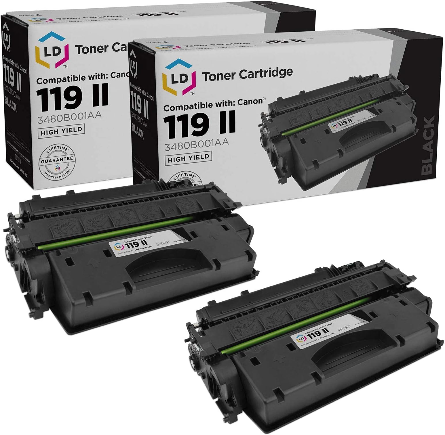 Amazon.com: greencycle 119II Compatible Toner Cartridge Replacement for ...