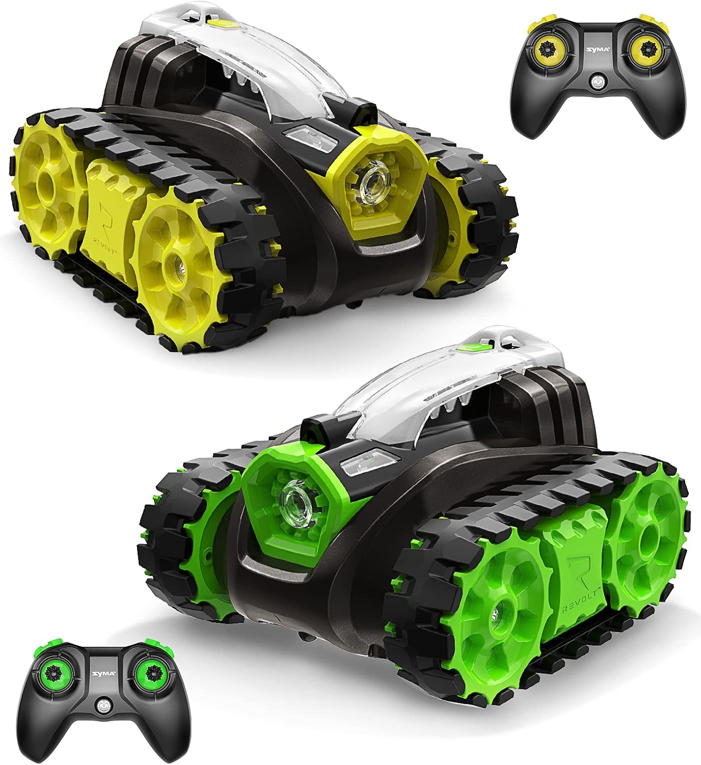 Amazon.com: SYMA RC Battle Tanks 2.4GHz Remote Control Military ...