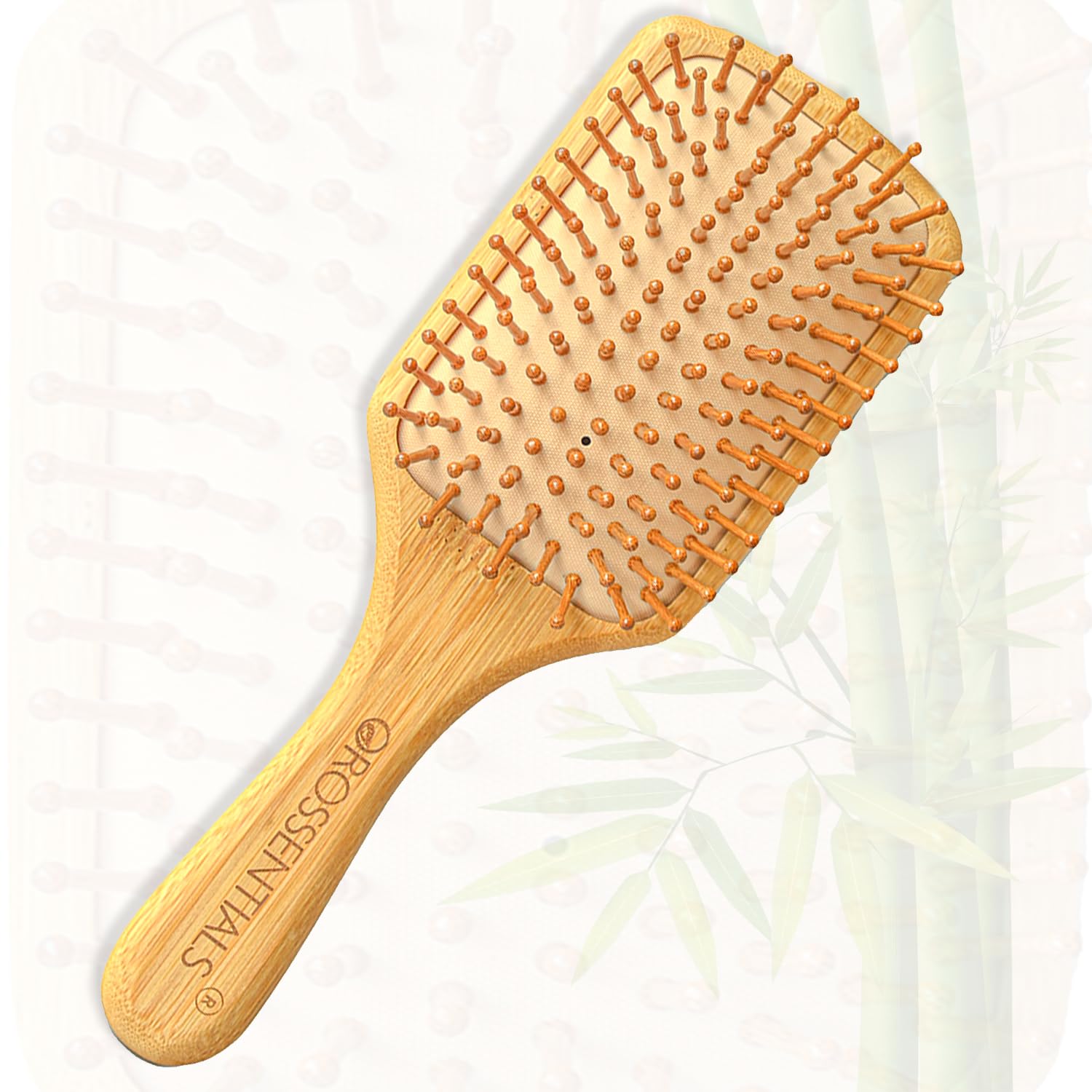 Amazon.com : OROSSENTIALS Neem Wood Comb/Hair Brush for Healthy Hair ...