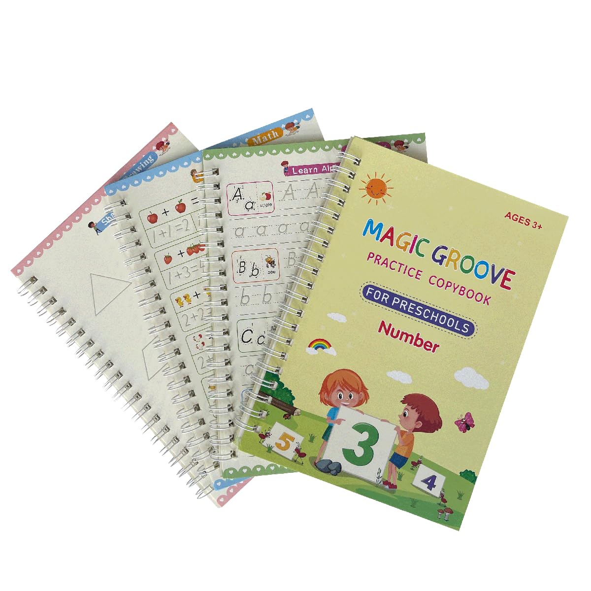 Amazon.com : Magic Handwriting Practice Copybook for Kids,Reusable ...