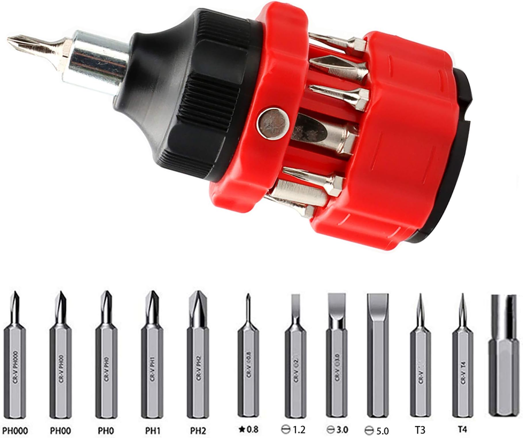 Amazon.com: TC Sportline KU-20003 3-Piece 7 In 1 Stubby Multi-Bit ...