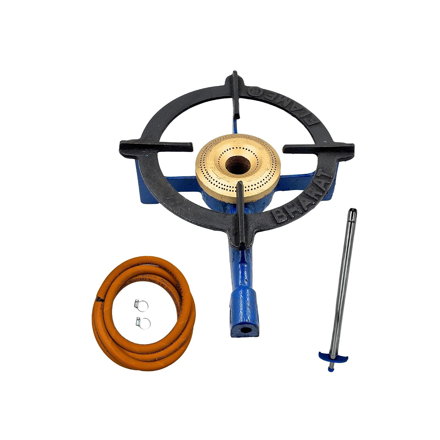 Amaru Single Burner Cast Iron Round Chulha Canteen Bhatti Commercial ...