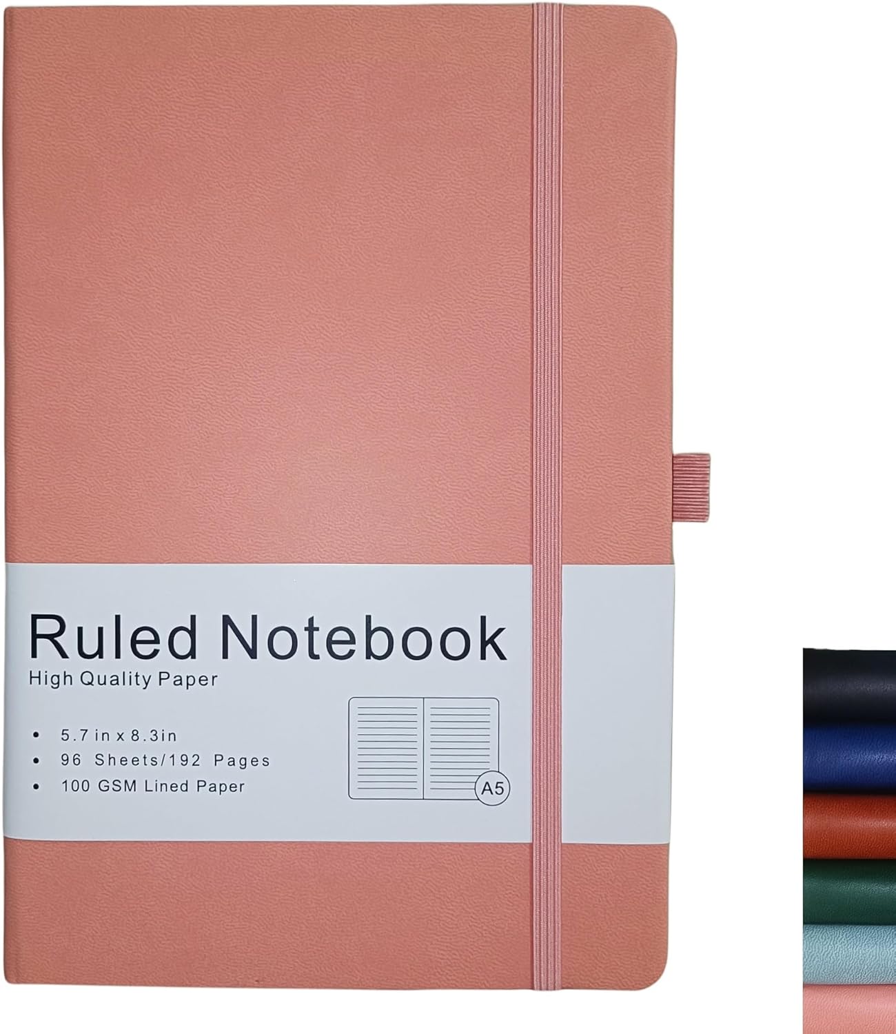 Amazon.com : Hardcover executive notebooks,A5 Lined Journal Notebook ...