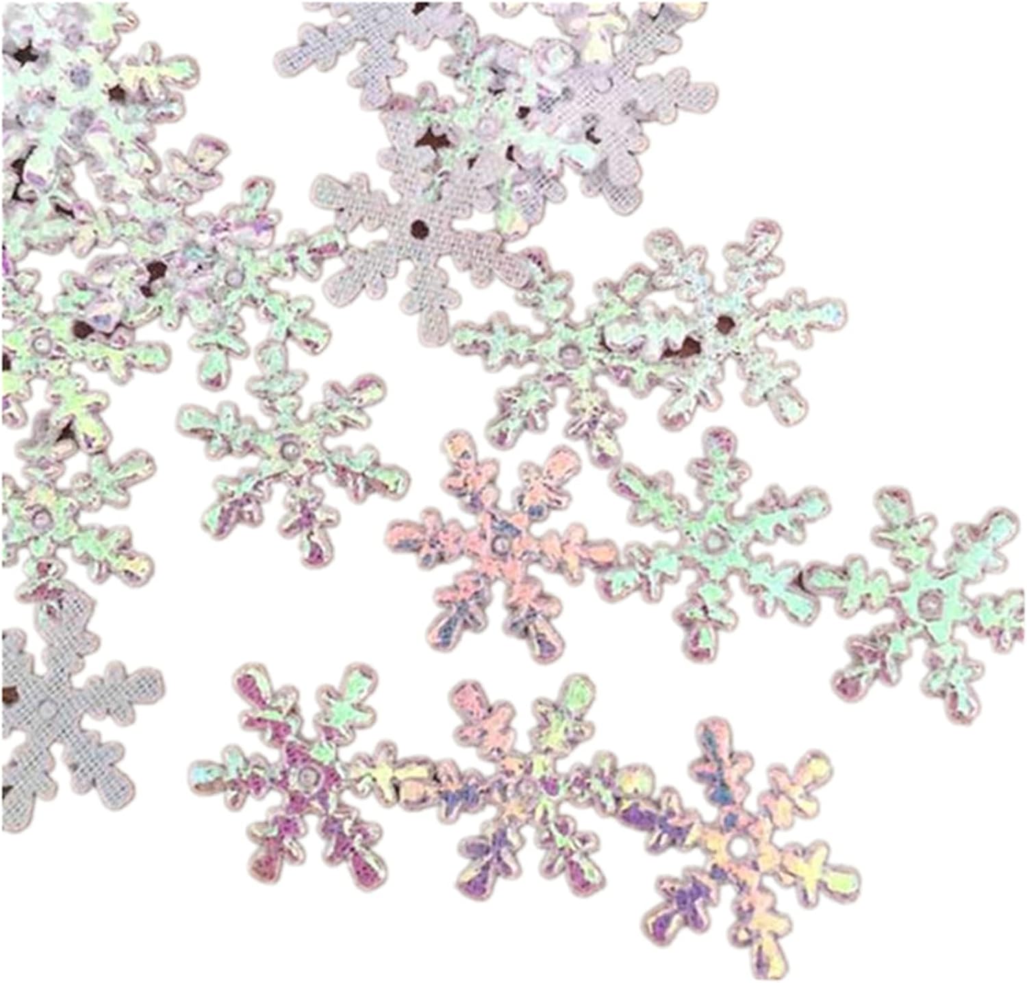 Amazon.com: TraveT Snowflakes Confetti Wedding Birthday Holiday Party ...