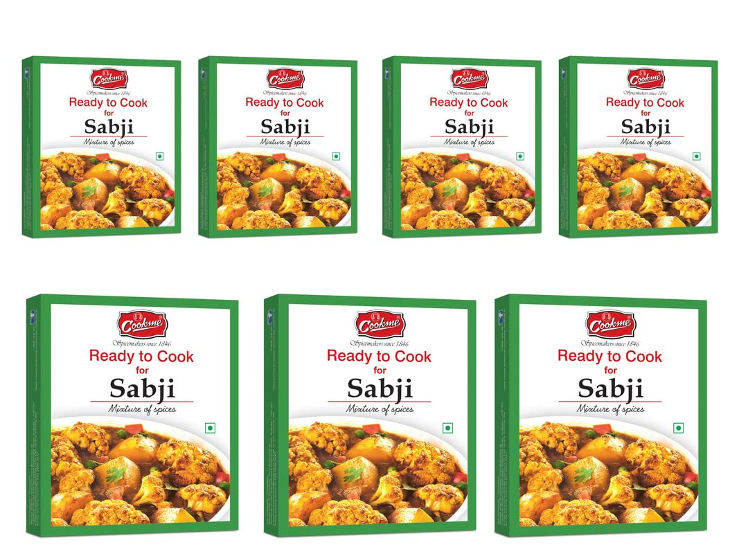 Cookme Sabji Masala Powder 350g (7 Pkt of 50g each) : Amazon.in ...