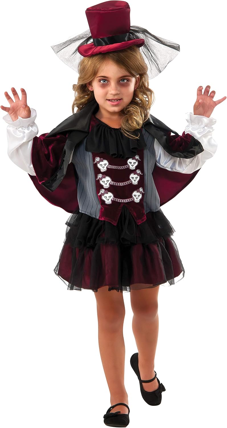 Amazon.com: Rubie's Costume Little Vampiress Value Child Costume ...