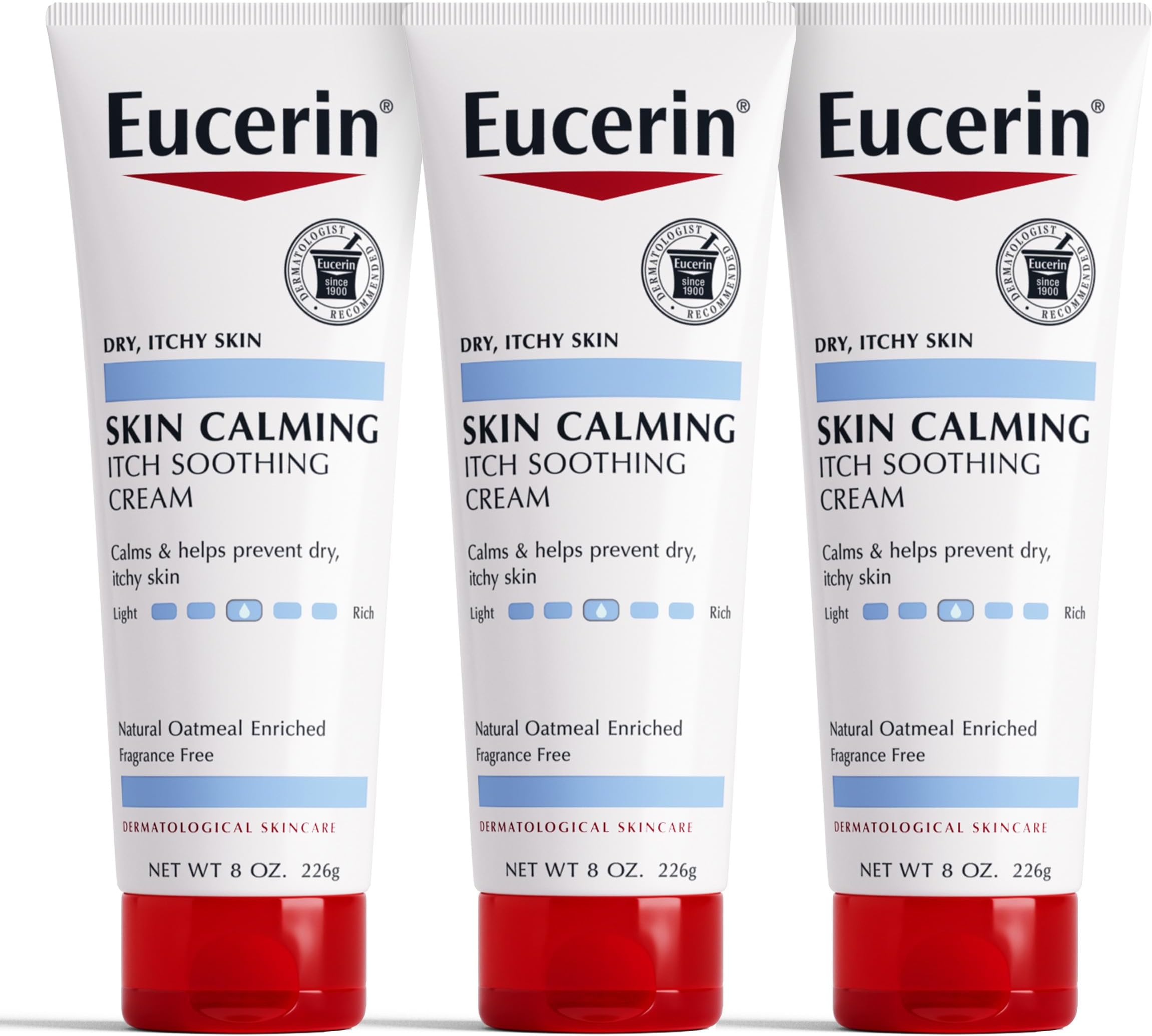 Amazon.com: Eucerin Eczema Relief Cream, Full Body Lotion, Moisturizing ...