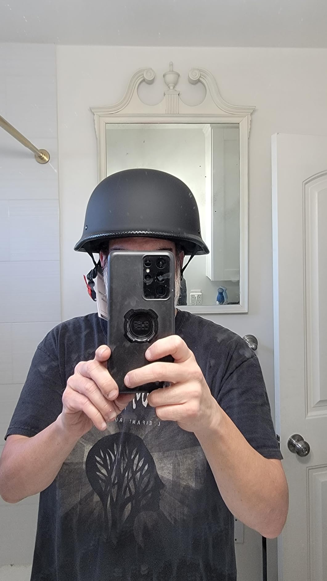 Stealth Motorcycle Helmet GDM Motorcycle Protective Gear Bundle ...