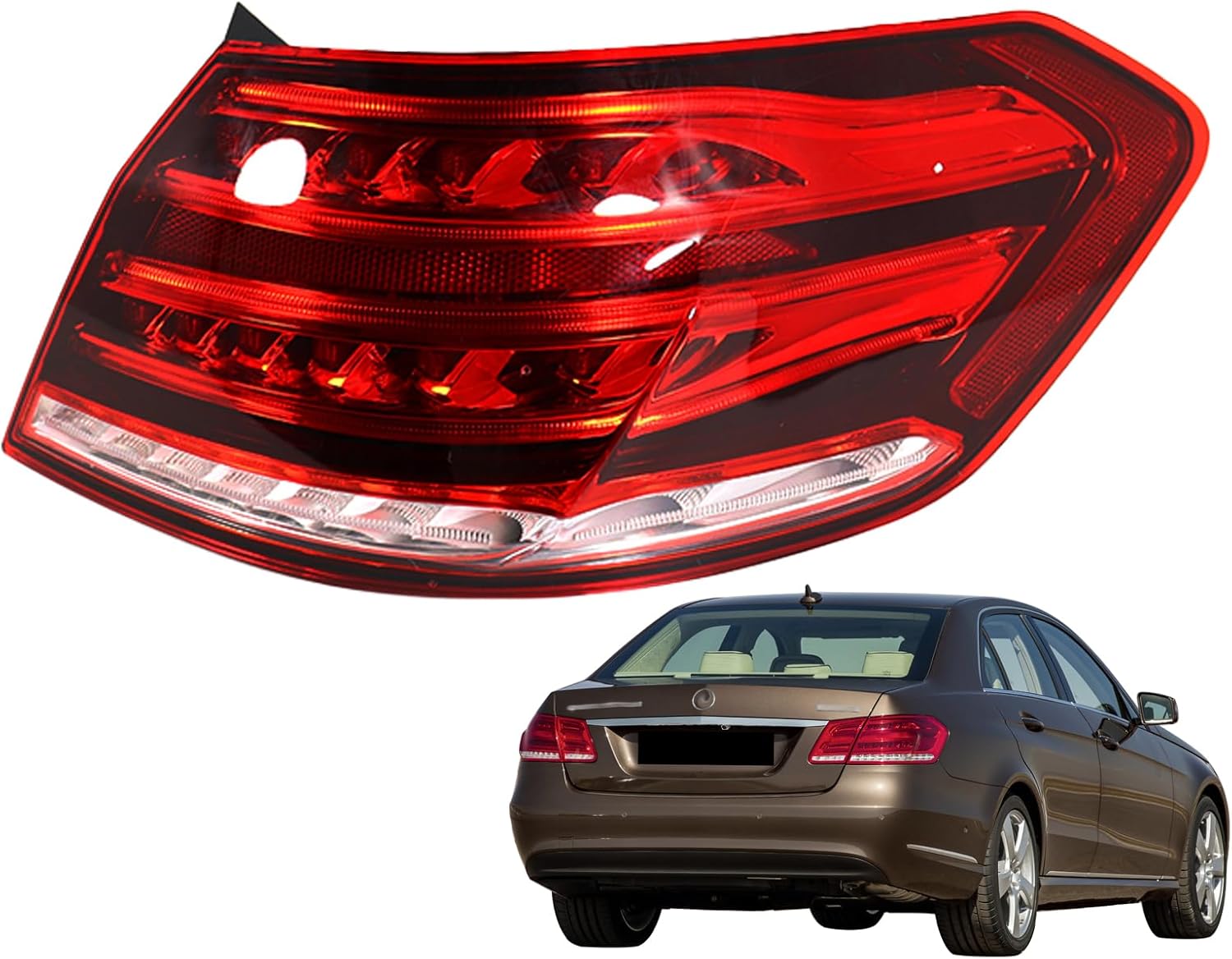 Amazon.com: MACIMAI LED Tail Light for Mercedes Benz E Class W212 E200 E240 E260 E280 E300 E350 ...