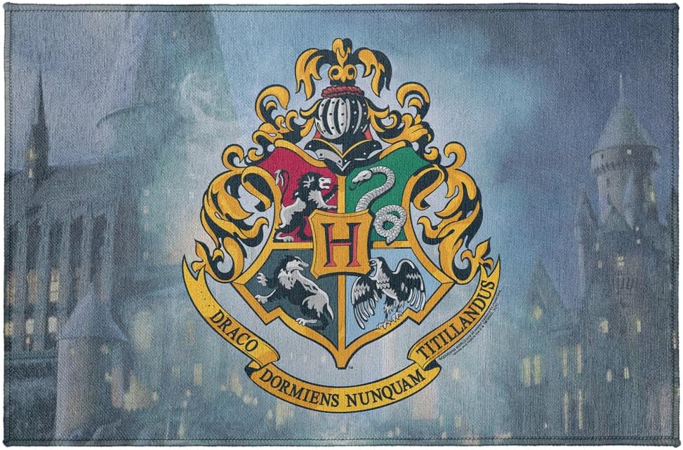 Amazon.com: Harry Potter Doormat Alohomora Rubber Welcome Home Mat HP ...