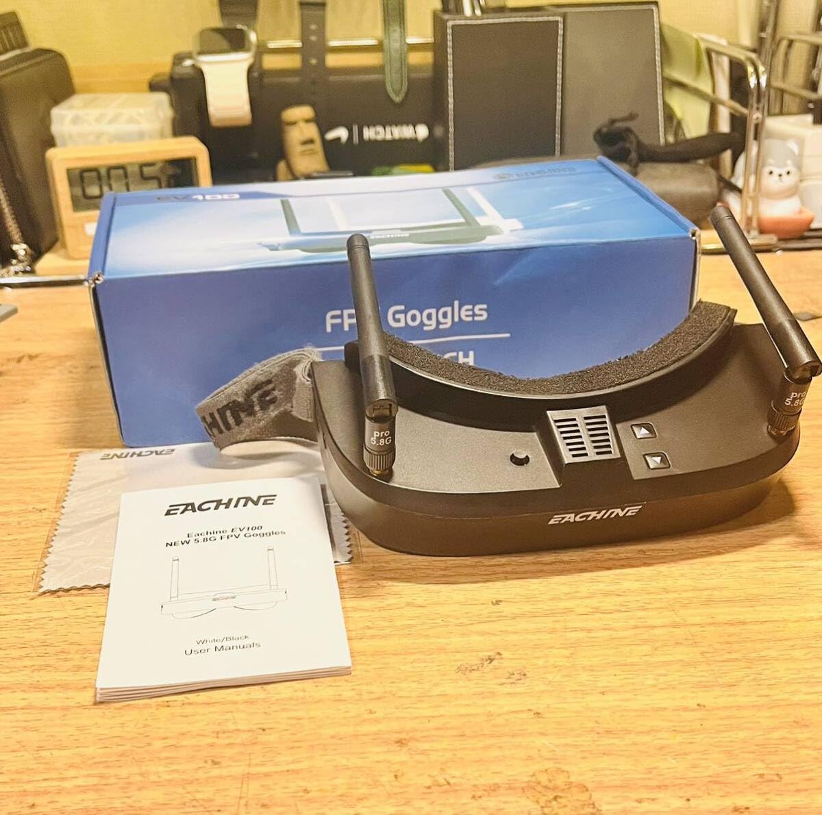 Amazon.co.jp: eachine ev100 fpvゴーグル : ホビー