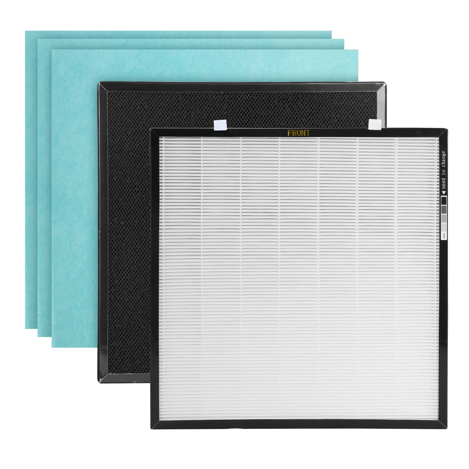CPGSY Life Cell 2550 Replacement Filter Kit Compatible with Asept-Air ...