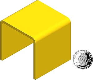 Amazon.com: FixtureDisplays® One Riser Combo 2" Cube 3-Sided Yellow ...