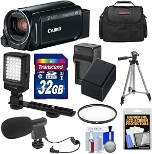 Amazon.com : Canon Vixia HF R800 1080p HD Video Camera Camcorder with ...