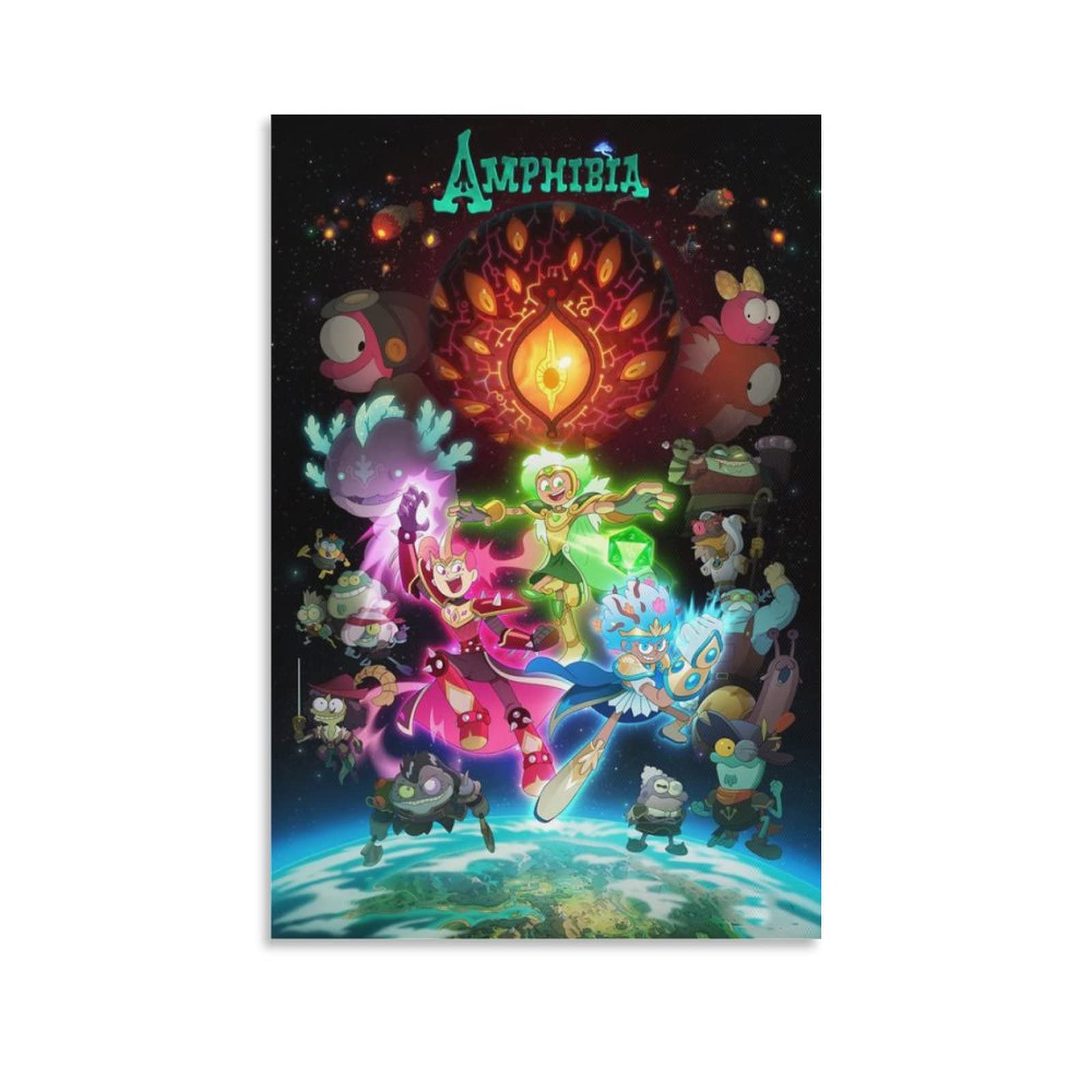 Amazon.com: Amphibia Poster American Animation Room Aesthetic Poster ...