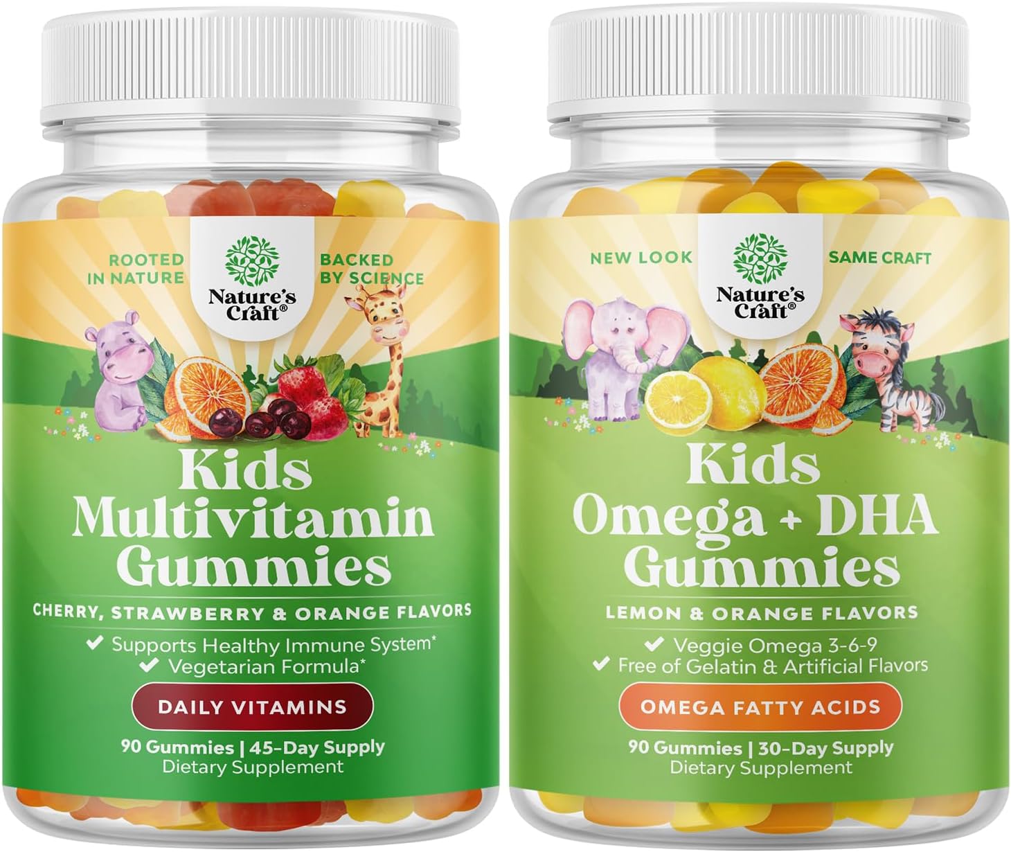 Amazon.com: Bundle of Delicious Daily Kids Multivitamin Gummies ...