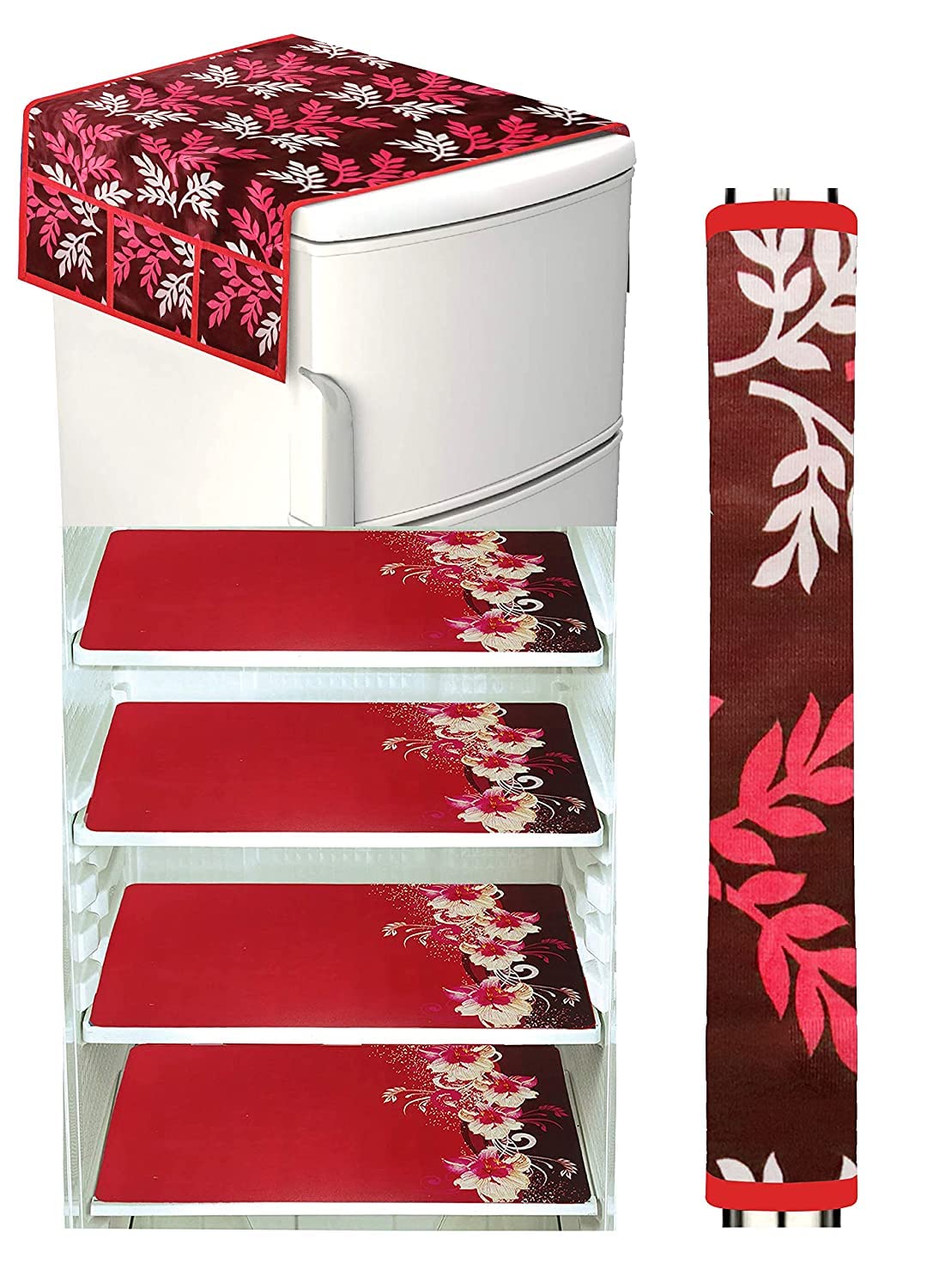 Classic Collection Refrigerator Covers Combo Pack of 1 Piece ...