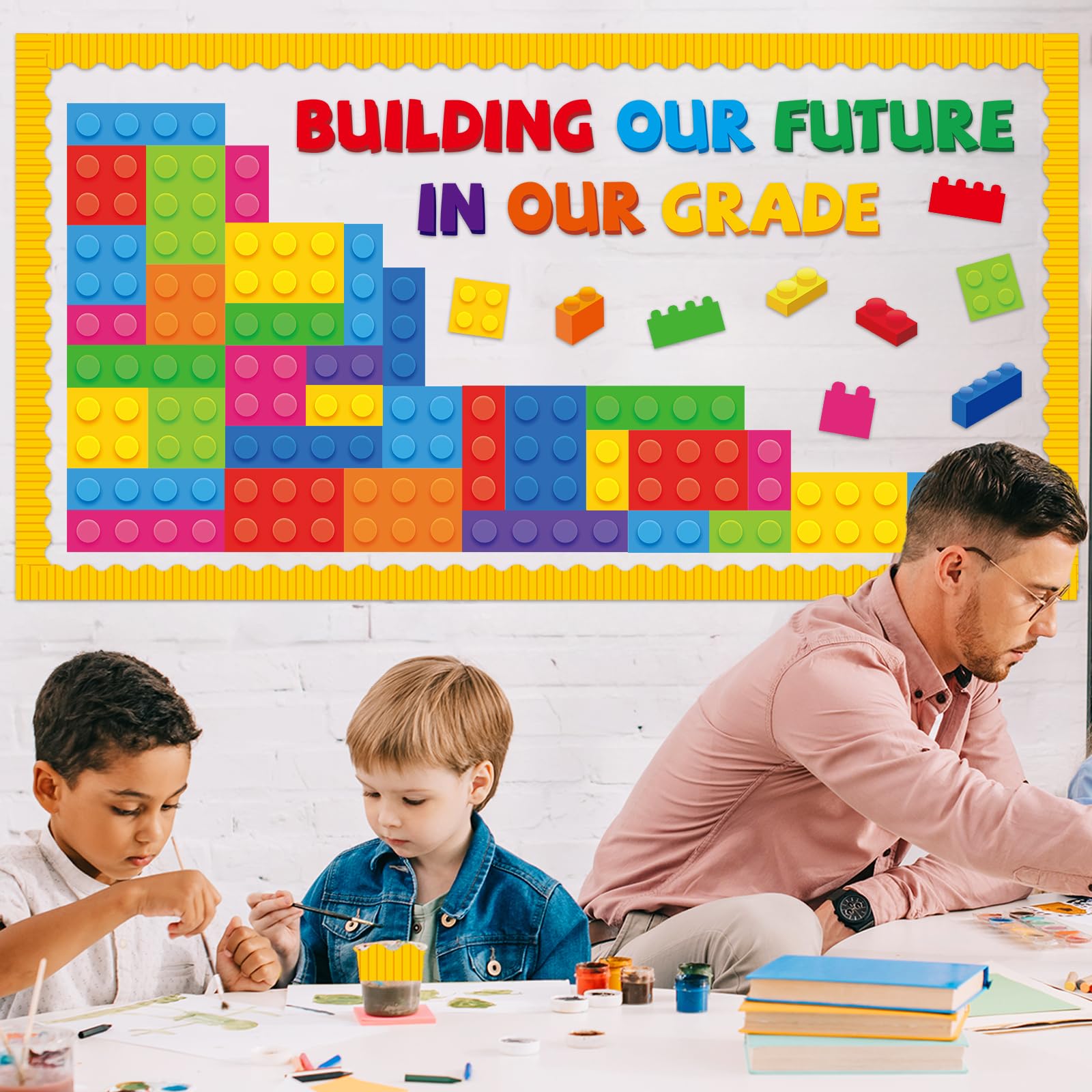 Lego Bulletin Board Cut Outs Amazon.com : 65.6ft Candyland Bulletin