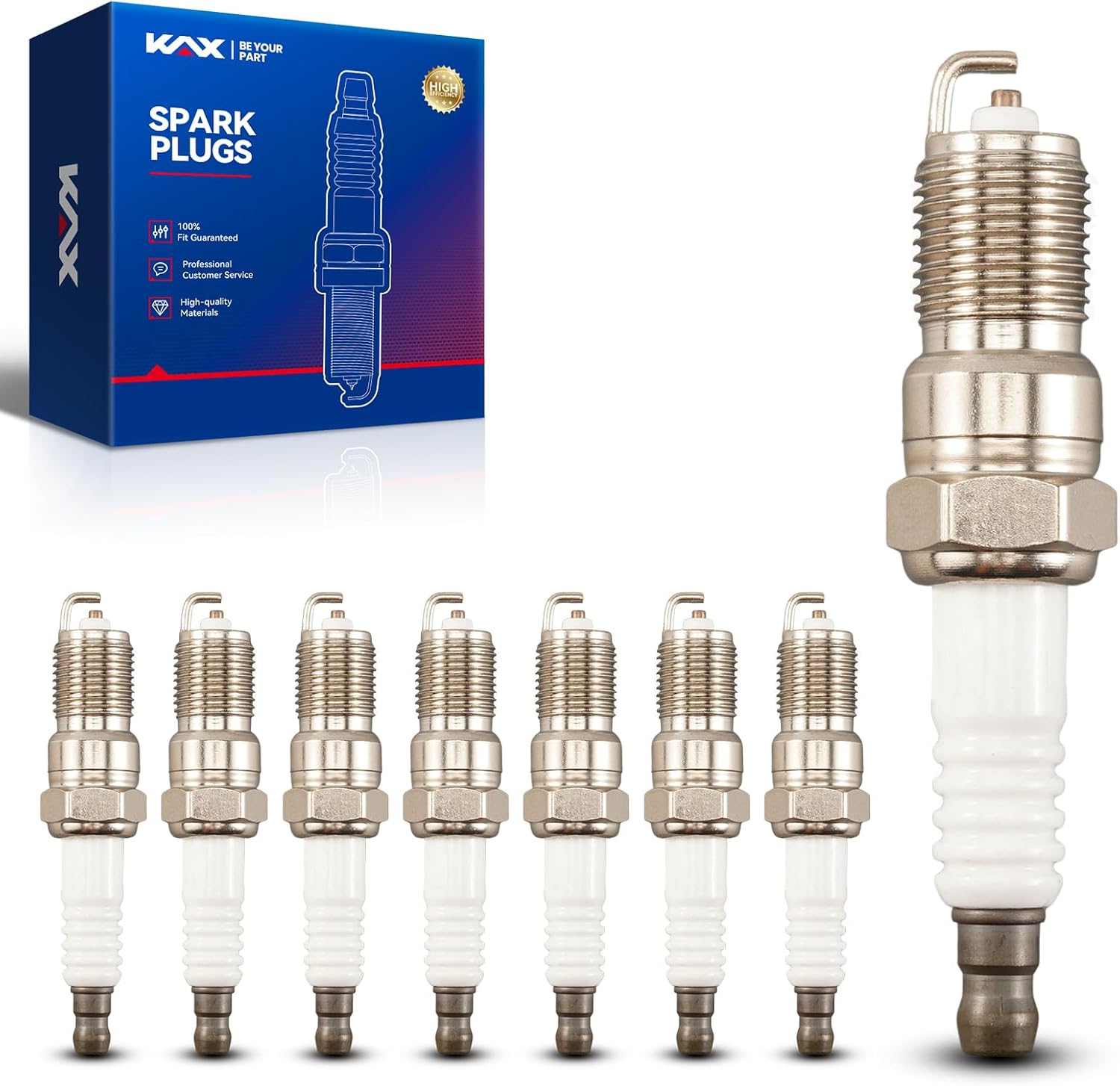 Amazon.com: SP-479 AGSF22WM Spark Plug,KAX Spark Plugs 8 Pack Fit for ...