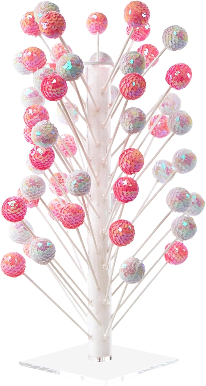 Amazon.com: VREASK Acrylic Cake Pop Stand with Led Light, 60 Hole ...