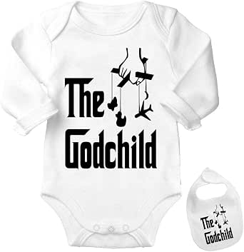 Amazon.com: The Godchild - Godson/Goddaughter Baby Shirt Bodysuit ...