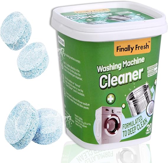 Finally Fresh Washing Machine Cleaner, Top Load Washer Machine Cleaner ...
