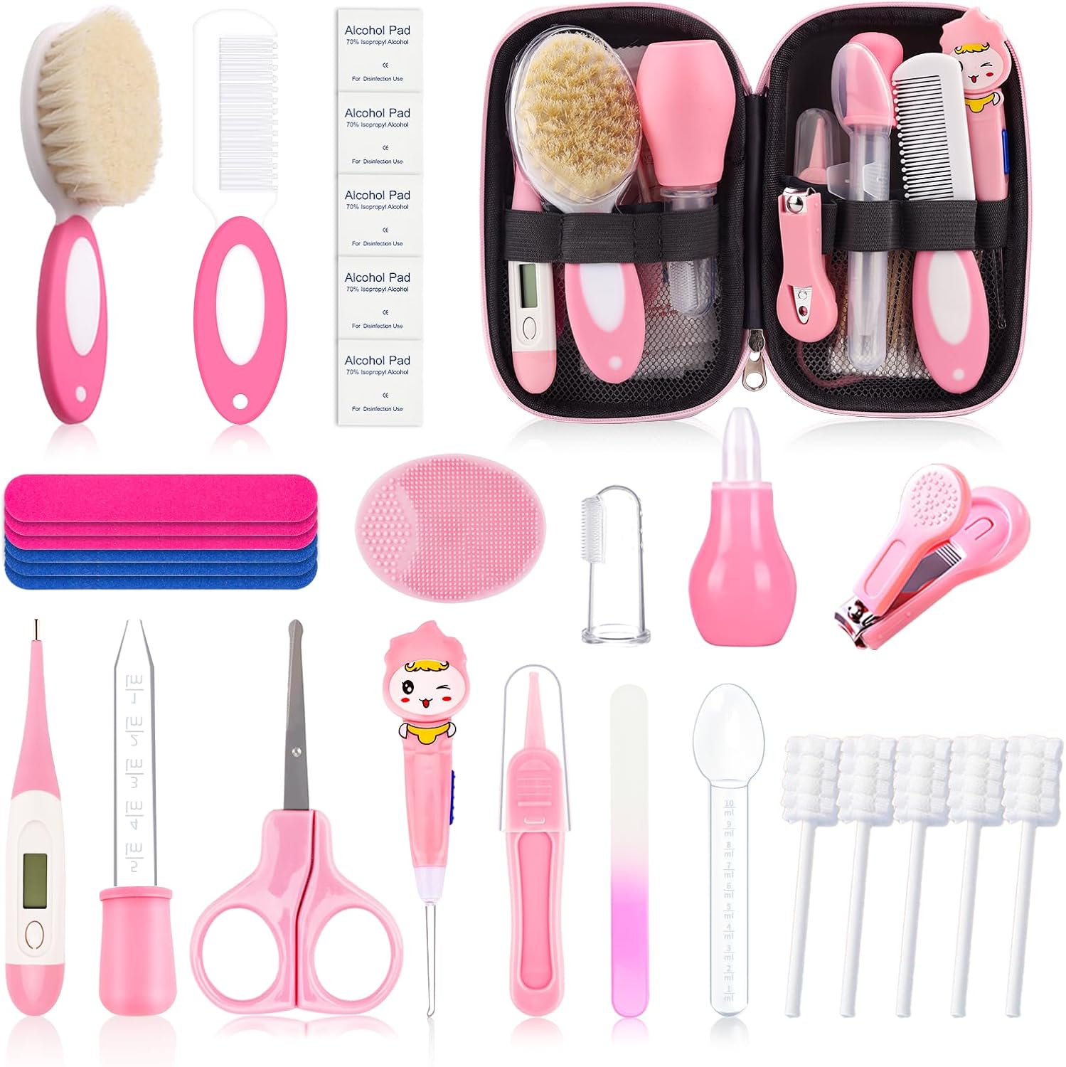Amazon.com: Baby Healthcare and Grooming Kit for Newborn Kids, 36PCS ...