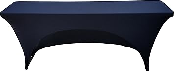 Amazon.com: Banquet Tables Pro Black Spandex Cover for 18 x 72 ...