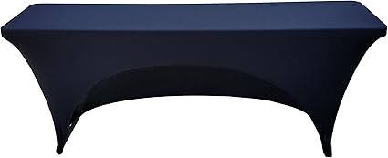 Amazon.com: Banquet Tables Pro Black Spandex Cover for 18 x 72 ...