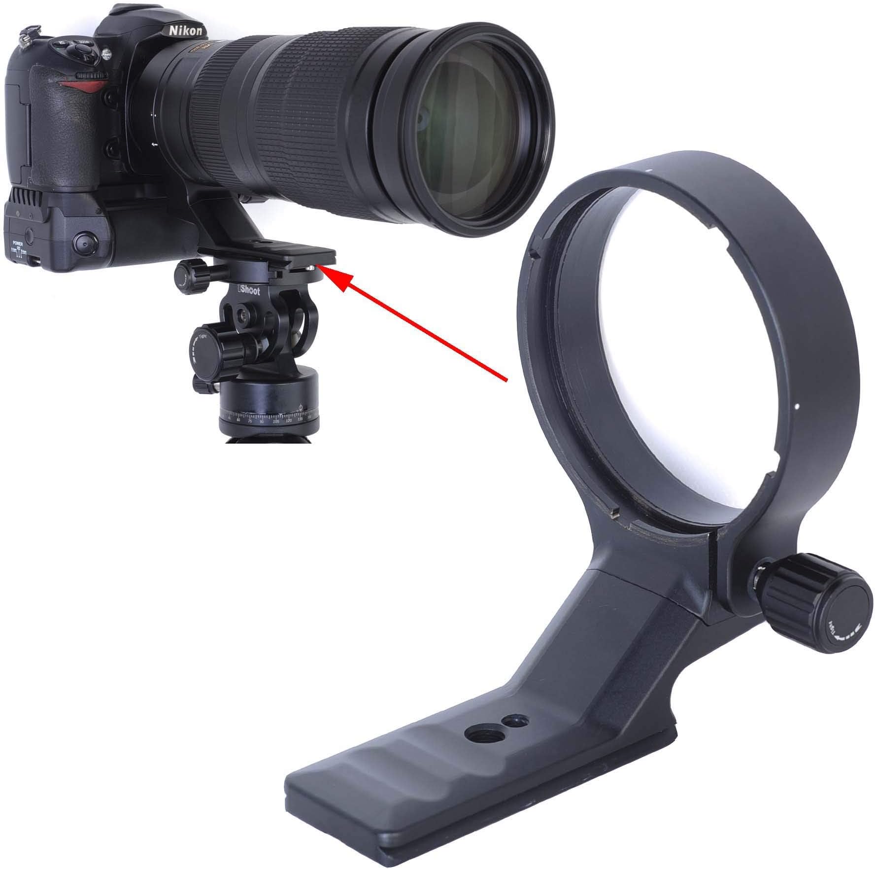 Amazon.com : iShoot Lens Collar Compatible with Nikon AF-S NIKKOR 200 ...