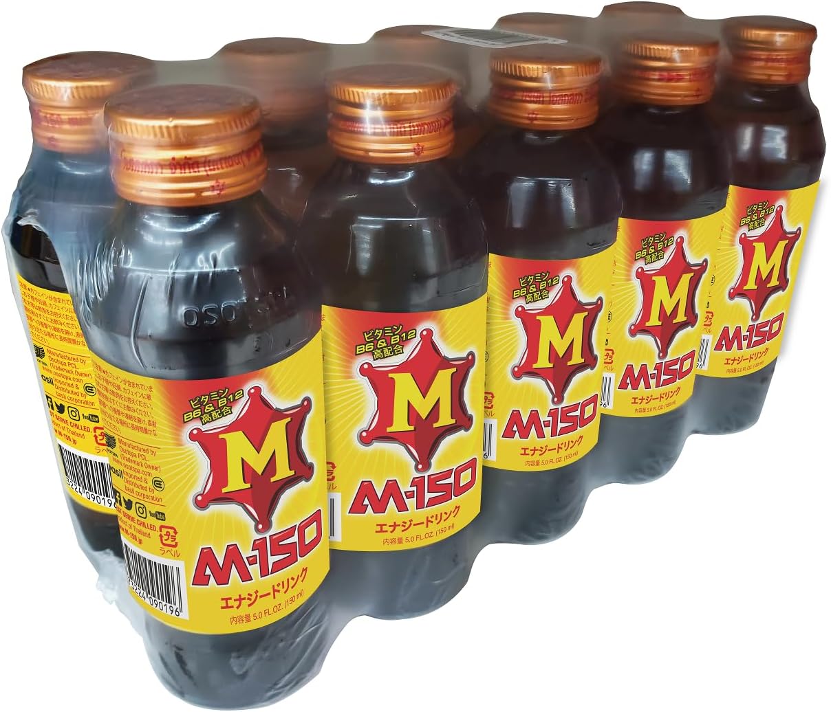 Amazon.co.jp: M150 M-150 Energy Drink 150ml ×10個 : 食品・飲料・お酒