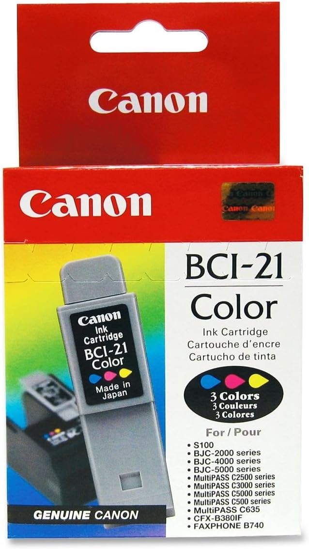 Amazon.co.jp: インクタンク BCI-21 BC21e Canon BJC-2000/4000/5000/MultiPASS ...