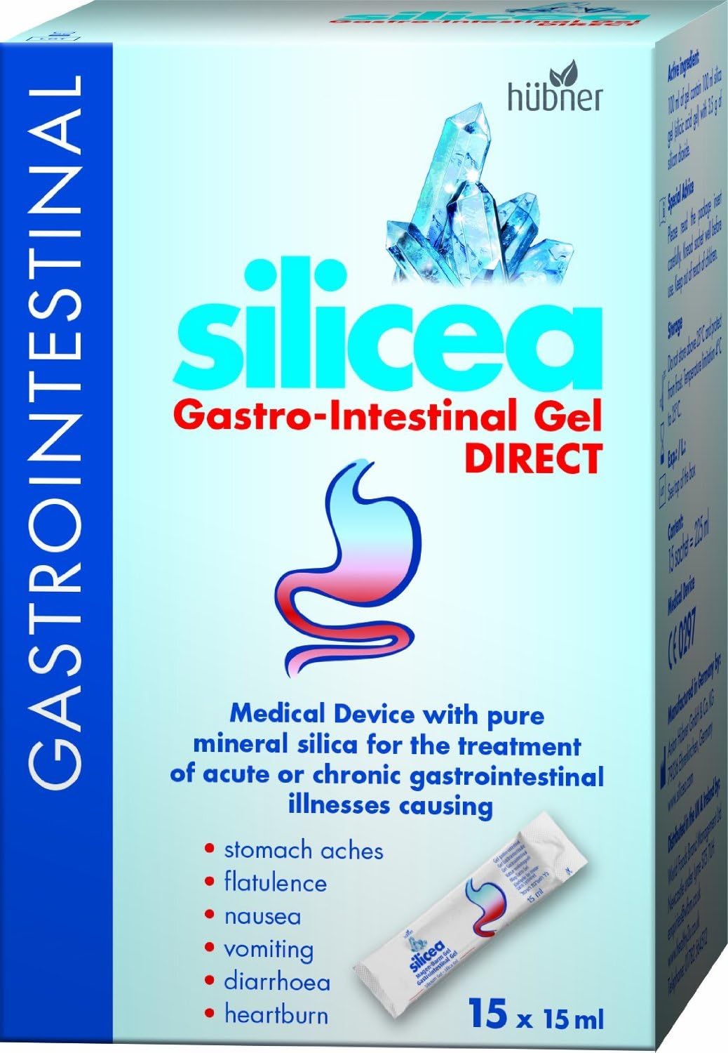 Silicea Gastro Intestinal Gel 15 x 15ml Sachet - x 3 Pack Savers Deal ...
