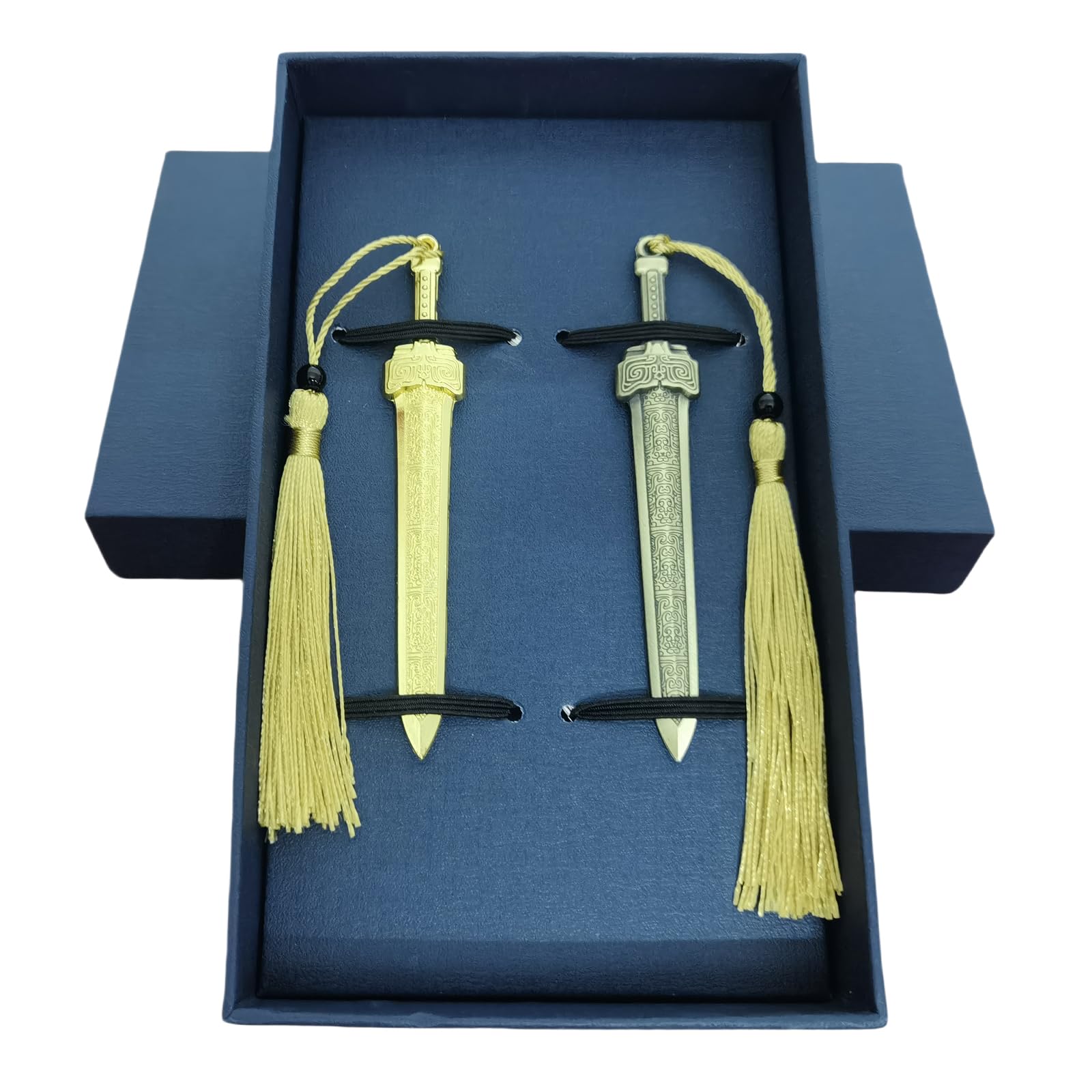 Amazon.com: Sword Bookmark - Metal Bookmark, Bookmarks with Tassels ...