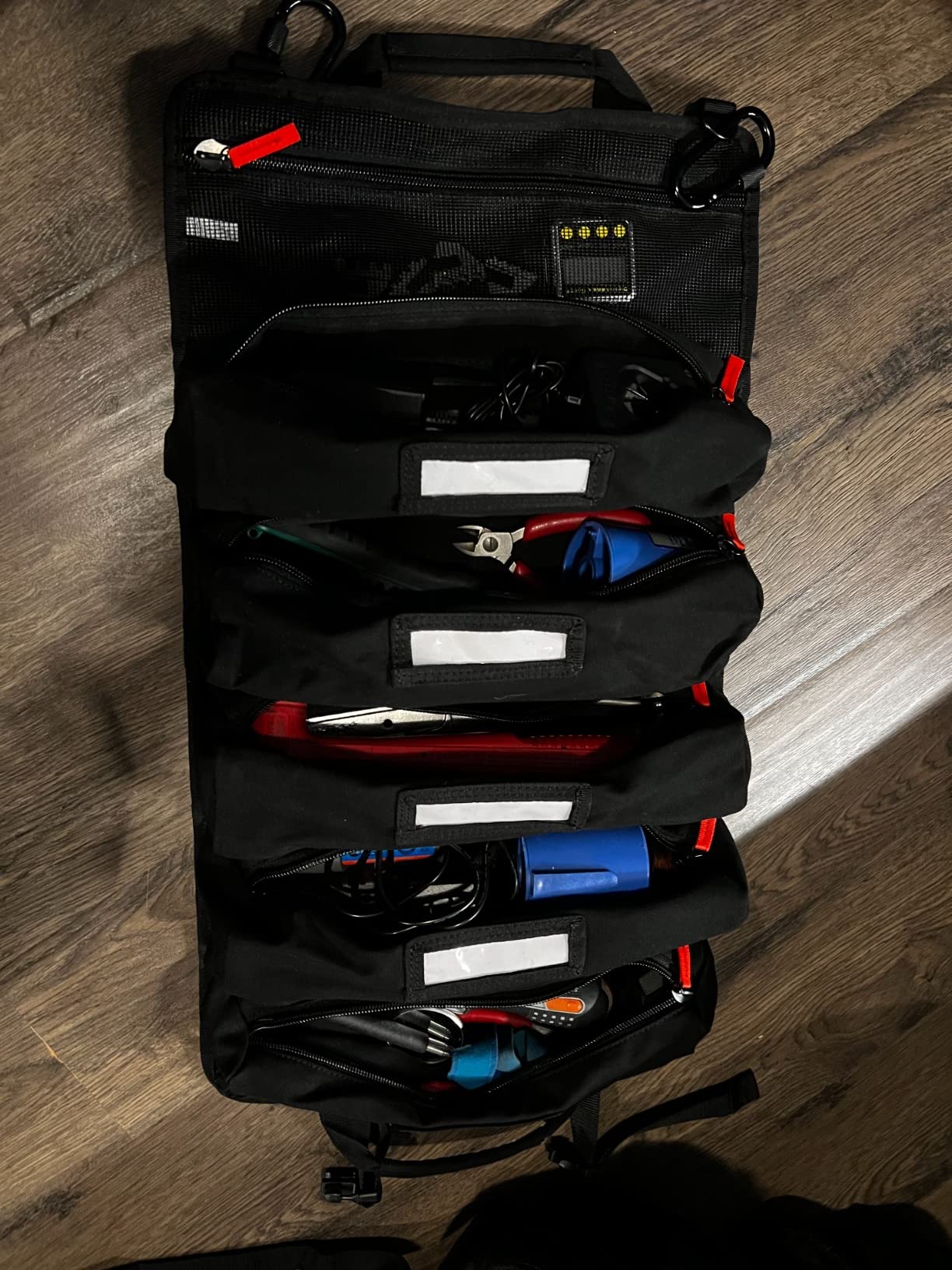 $9/mo - Finance Rover Gear| Roll Up Tool Bag with Carabiners | 5 Large ...